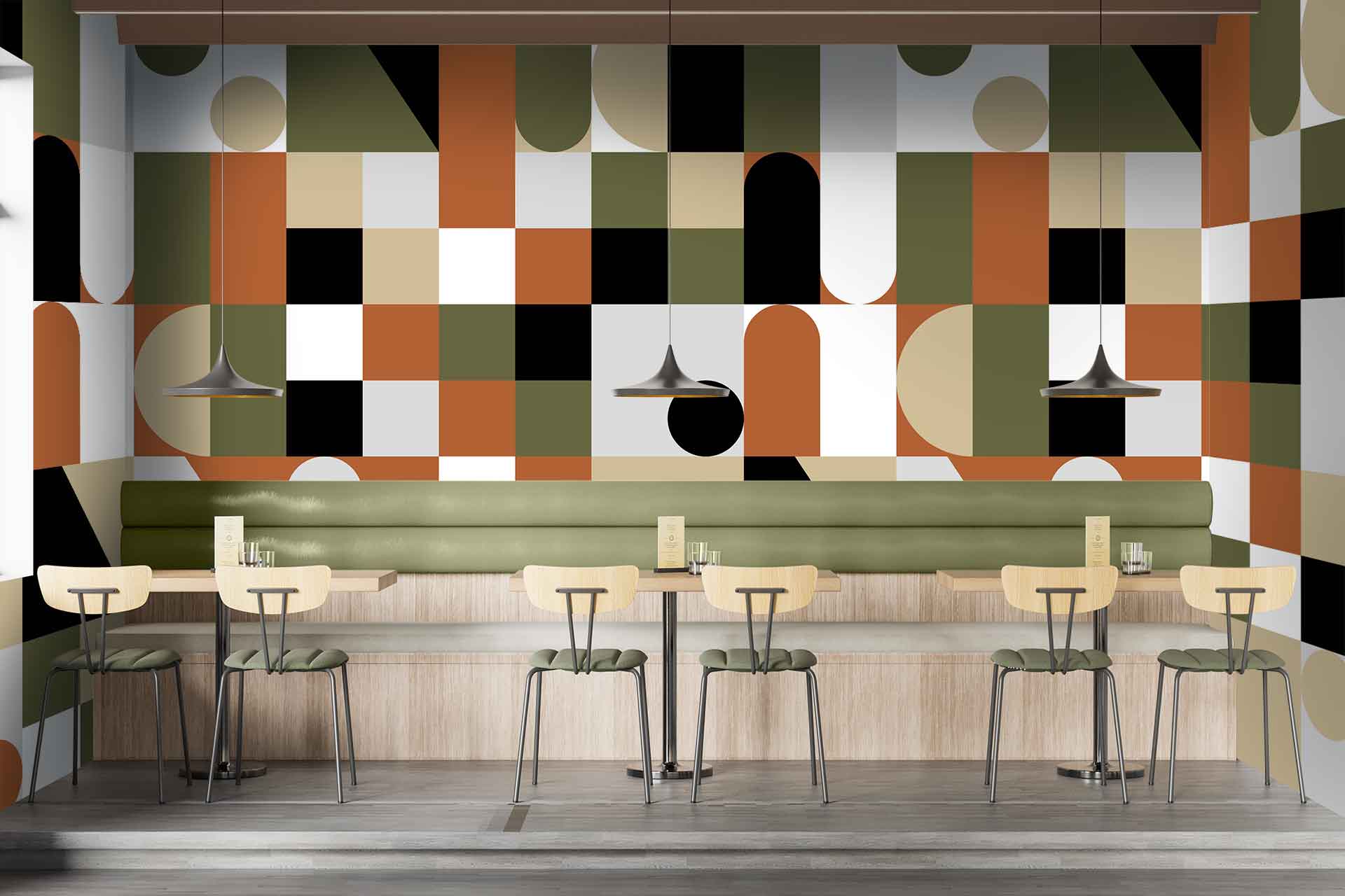 Time Zones - Cara Saven Wall Design